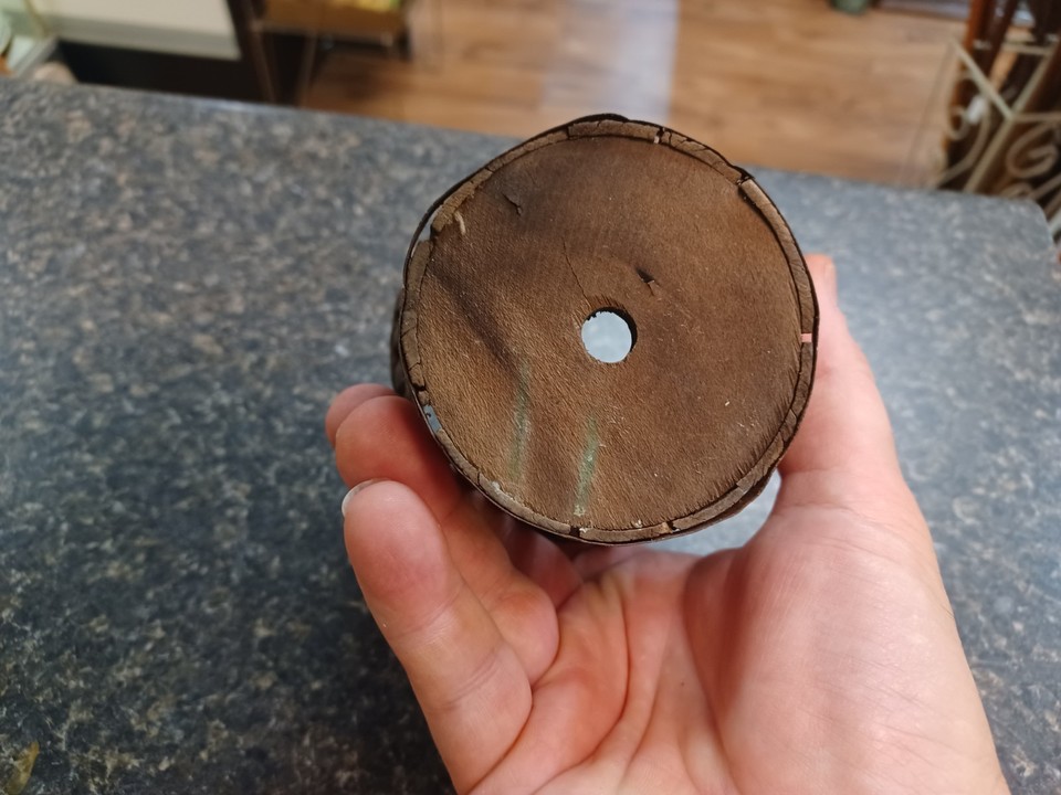 Antique 19th c Shaker Berry Basket Original Tin Rims 4" | eBay