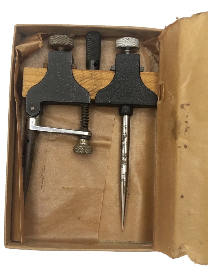 Vintage L. S. Starrett No. 50-A Trammel Points Machinist Tools USA ...