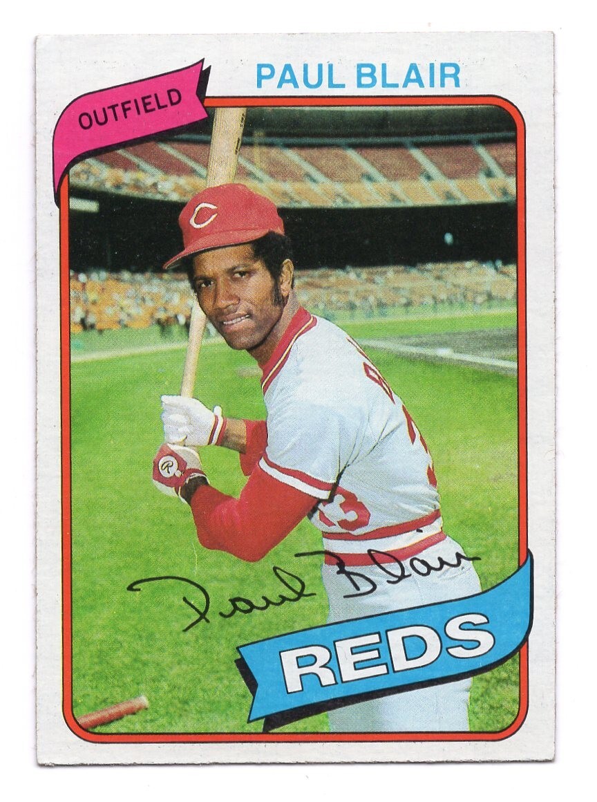 1980 TOPPS BASEBALL CARD 281 PAUL BLAIR | eBay