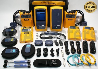 Fluke Networks DSX-5000QOI OFP-QUAD CFP-QUAD Certifiber Pro SM MM Fiber ...