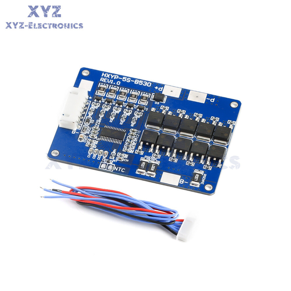 5S 30A 18V/21V Li-Ion Lithium Battery Charger 18650 BMS Balance ...