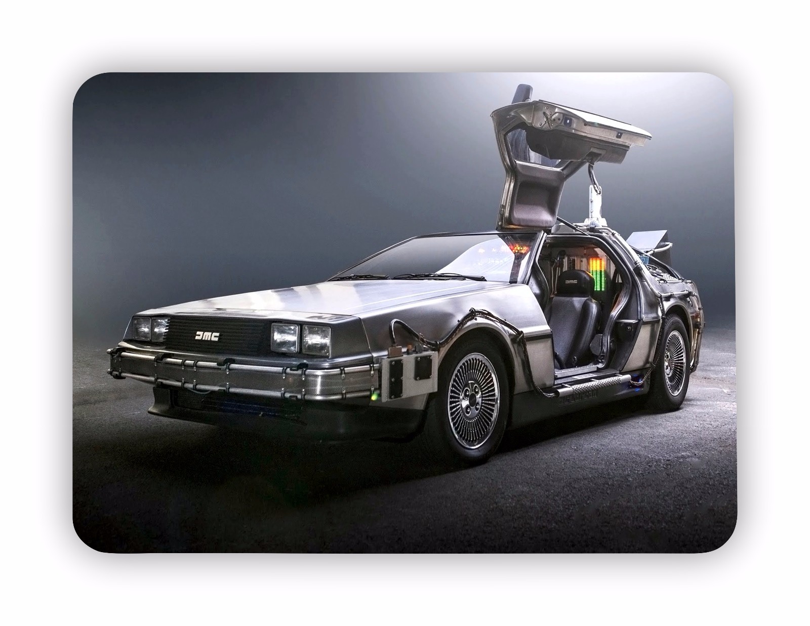 DELOREAN DMC 12 BACK TO THE FUTURE METAL WALL SIGN PLAQUE Door Sign ...