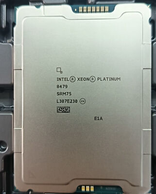 Intel Xeon Platinum 8479 QS 56-core 112 threads 2.0G 350W LGA4677 CPU ...
