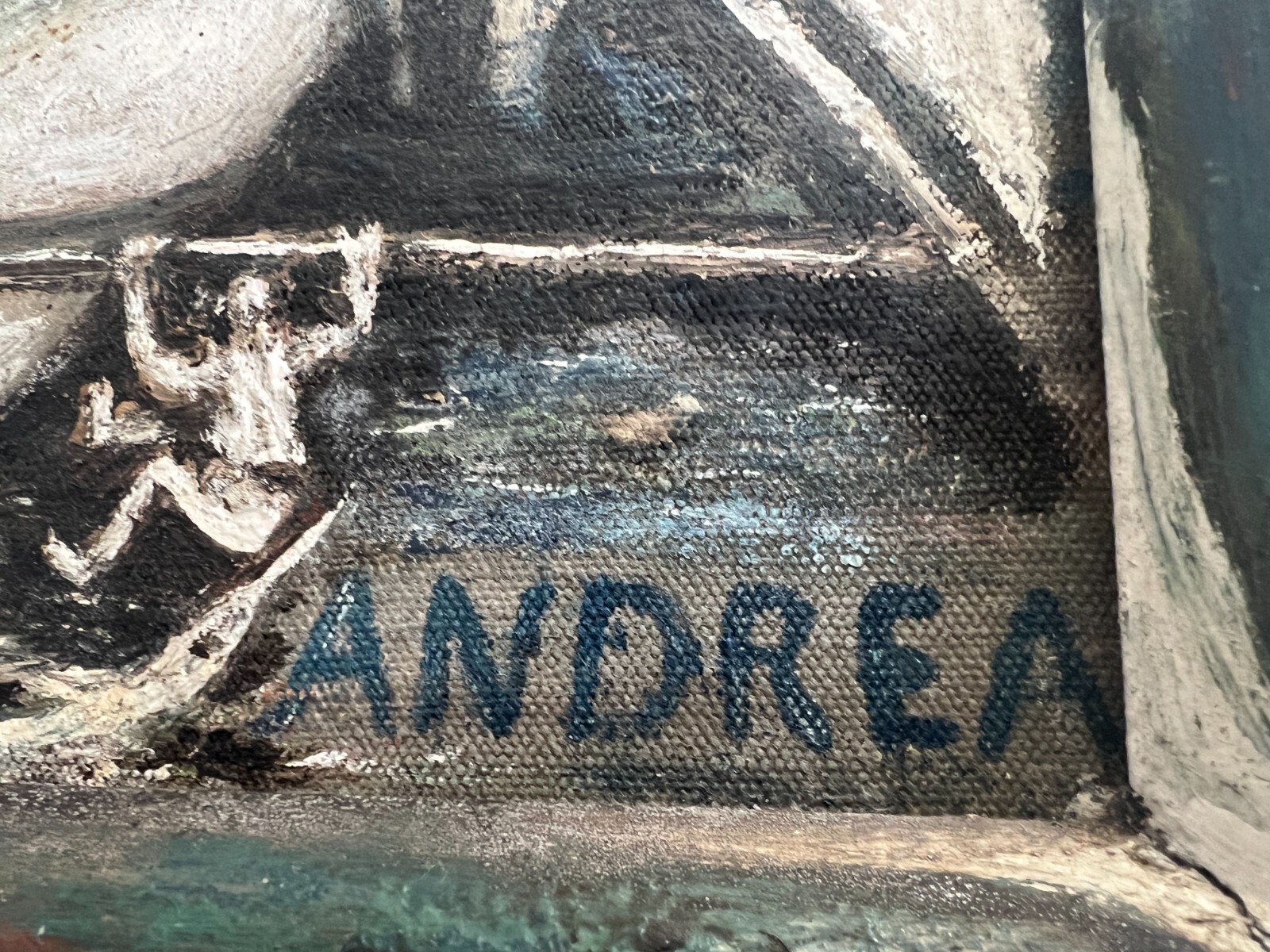 Original Andrea Badami Painting, Listed Artist, Rare | eBay