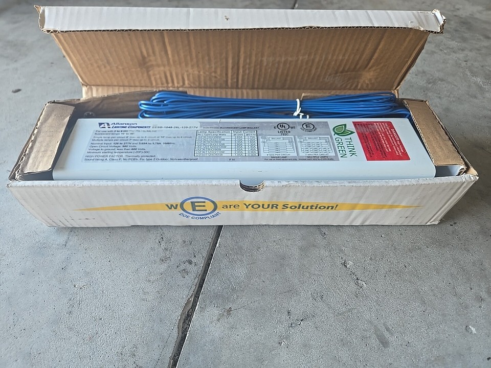 Allanson EESB-1048-26L 120-277V Electronic Sign Ballast Slimline T8 T12 ...