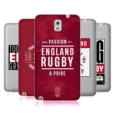 OFFICIAL ENGLAND RUGBY UNION RED ROSE SOFT GEL CASE FOR SAMSUNG PHONES ...