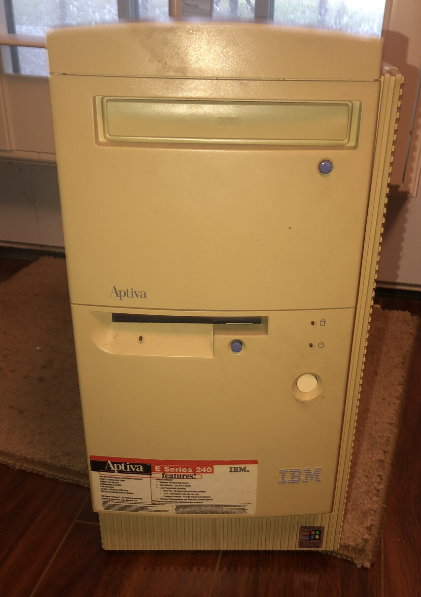IBM Aptiva E-series 240 6GBHD, 100MHx Floppy | eBay