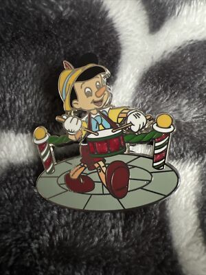 Disney PINOCCHIO Holiday Mystery Pin 2022 Christmas Little Drummer Boy ...
