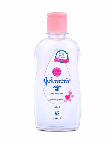Johnson's Non-sticky Baby Oil with Vitamin E mild and gentle Allergy ...