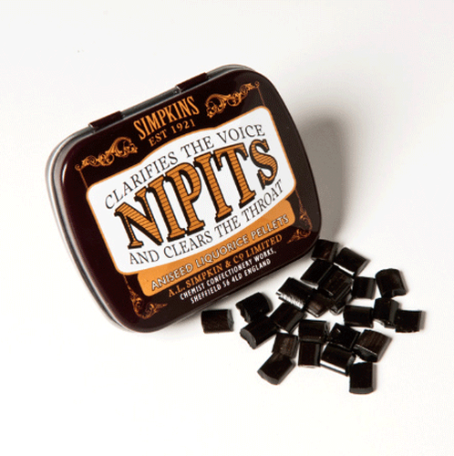 Simpkins Nipits Liquorice Pellets 12g Tin Pack of 1,2,3 & 6 - 3 ...
