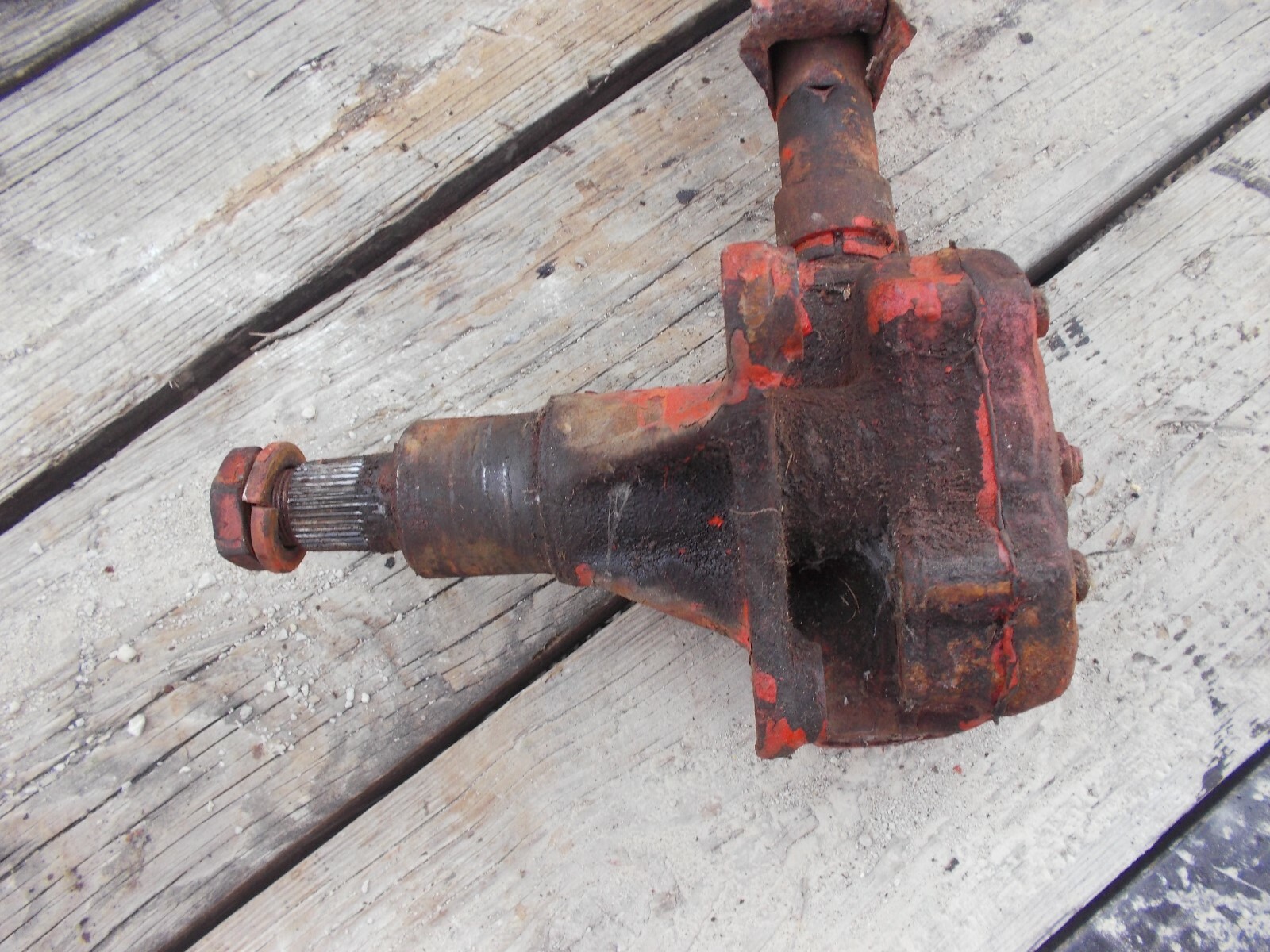 Allis Chalmers CA tractor AC Ross steering gear box assembly | eBay