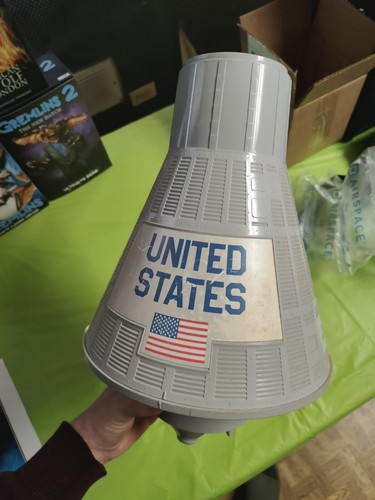 GI JOE SPACE CAPSULE VINTAGE 1966 HASBRO MOON MISSION USA NASA ...