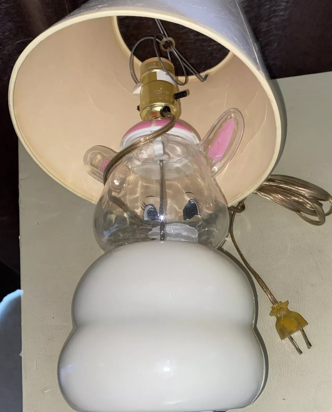 VTG 1980’s Carousel Gumball Machine Lamp Pre- Owned Good Condition READ ...