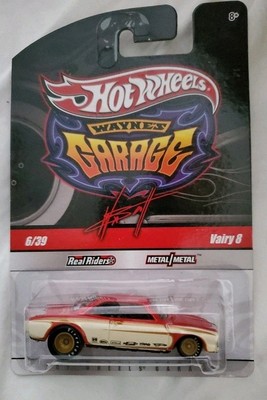 Hot Wheels Vairy 8 Wayne's Garage Series 2009 Red/Ivory 1:64 | eBay