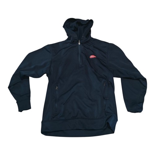 Peterbilt Embroidered Logo Navy Blue Hooded Jacket Sz S | eBay