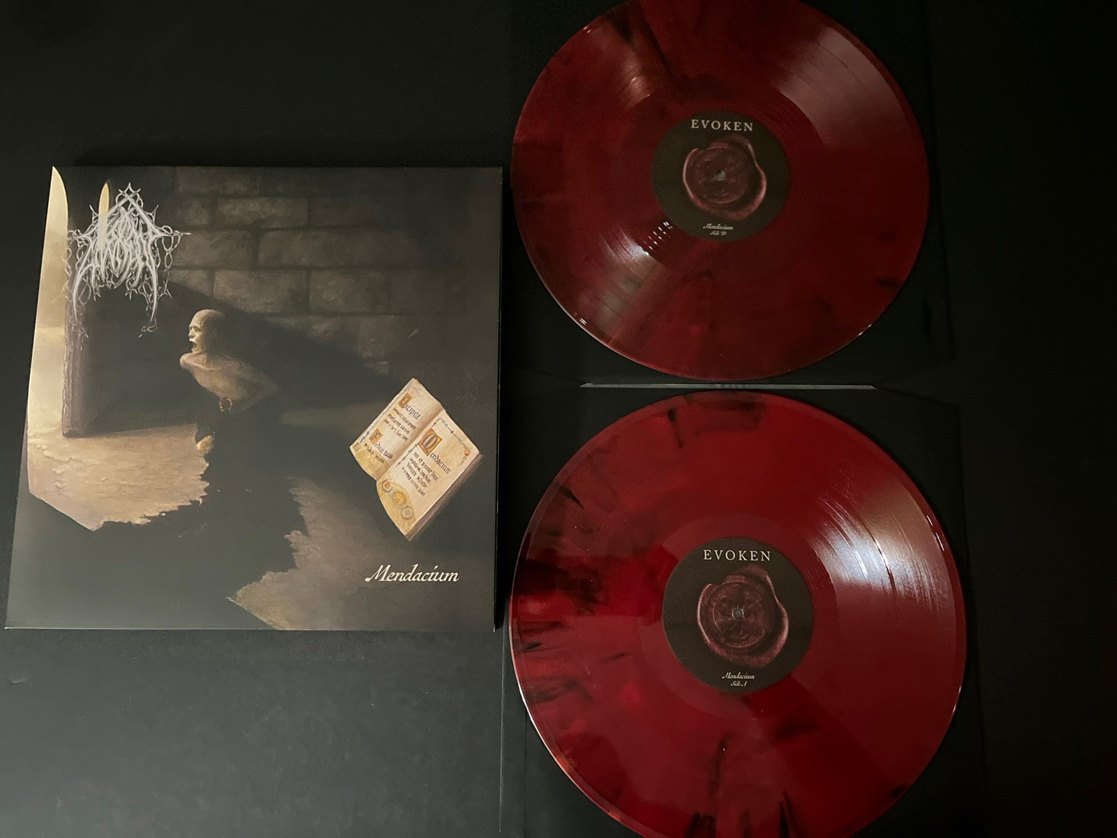 Evoken Mendacium Bloodlust Red Colored Vinyl 2 LP | eBay