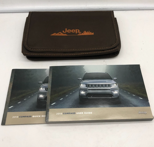 2018 Jeep Compass User Guide Owners Manual Set with Case OEM B03B22005 ...
