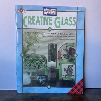 Plaid Gallery Glass Stained Glass Creative Glass Illustrated 9372 J ...