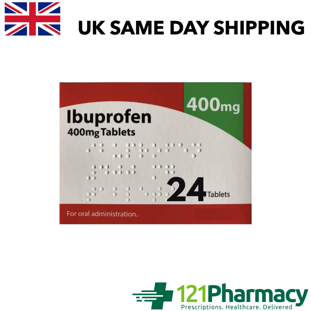 400mg Anti Inflammatory Tablets 24 - Pain relief (MAX 4 UNITS PER ...