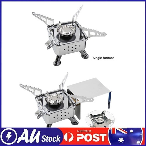Stainless Steel Gas Stove Ultralight Cooker Stove 4000W Strong Tourism ...