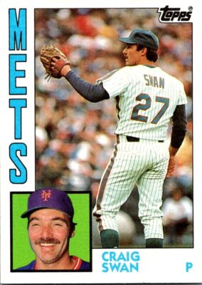 1984 Topps #763 Craig Swan | eBay