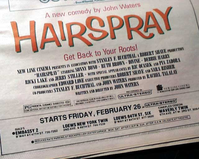 Laque Pour Cheveux 1988 Ricki Lake