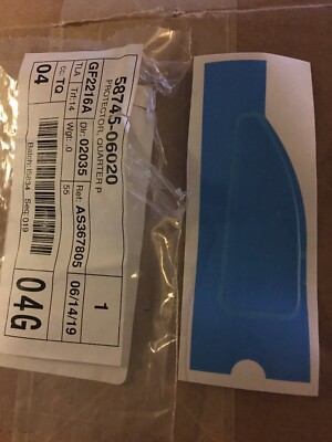 Genuine Toyota Protector, Quarter 58745-06020 | eBay