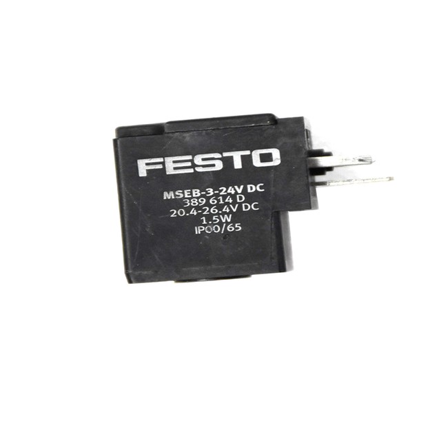 Festo Mseb-3-24v DC 389614 Solenoid Valve Coil for sale online | eBay