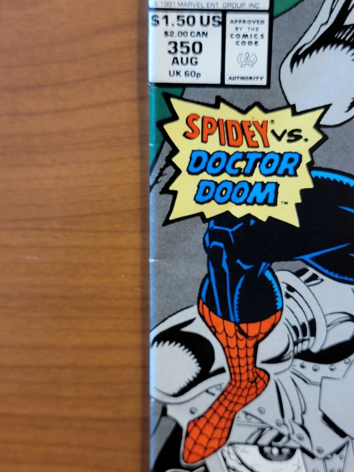 Amazing Spider-Man #350 VF "Spidey vs. Doctor Doom" Giant Issue | eBay