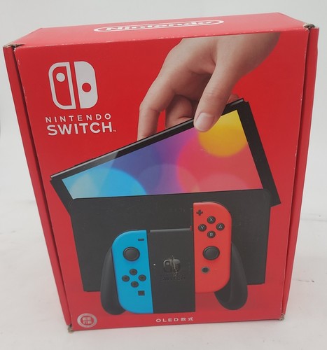 Nintendo Switch Console OLED Screen Model In Black 64GB, Hong Kong Box ...