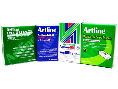 ARTLINE MARKERS VARIUOS MODEL, COLOR AND STILE. IN A BOX. 1DZ OR 1/2DZ ...