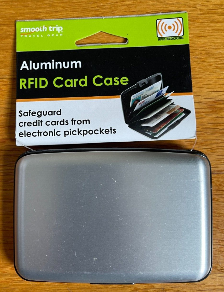 Smooth Trip aluminum RFID Card Case | eBay