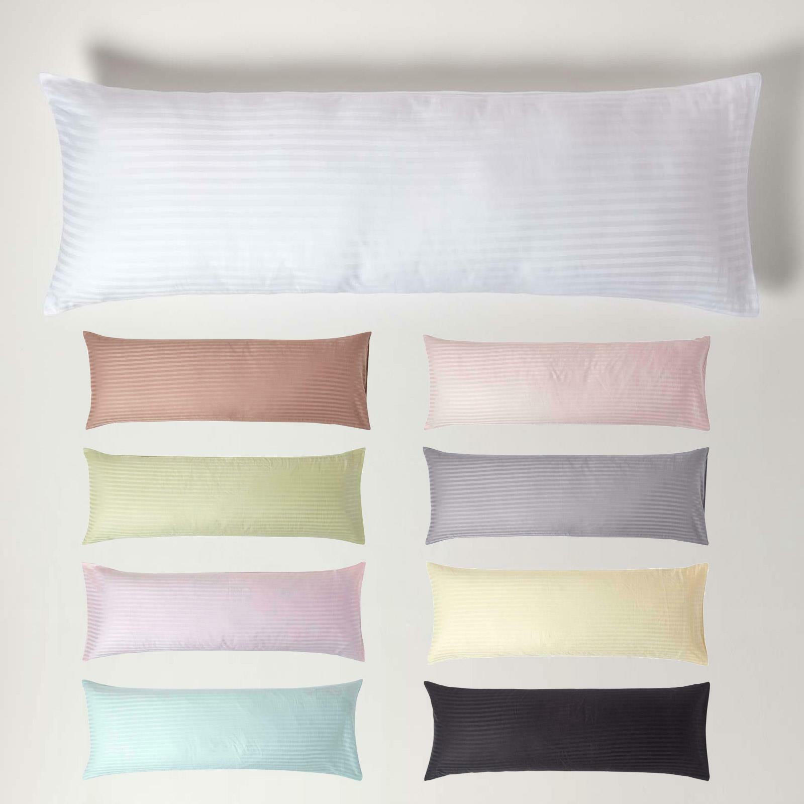 Egyptian Cotton Body Pillow Cases 330 Thread Count 500 Thread Count ...