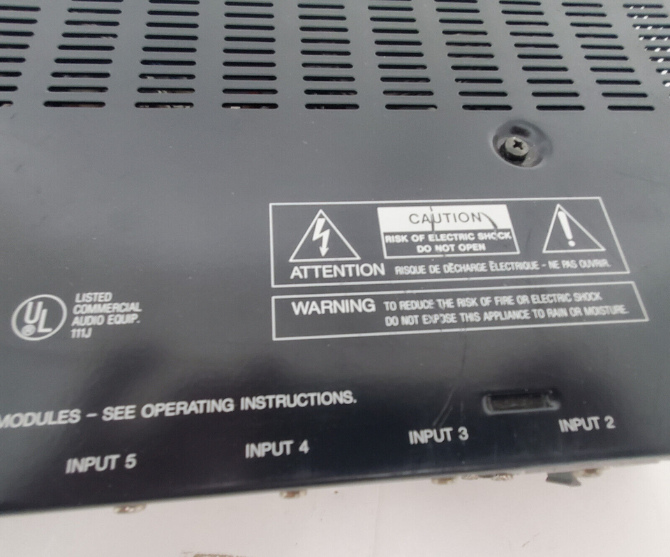 TOA 900 Series II Professional Mixer Preamplifier M-900MK2 8 Channel ...