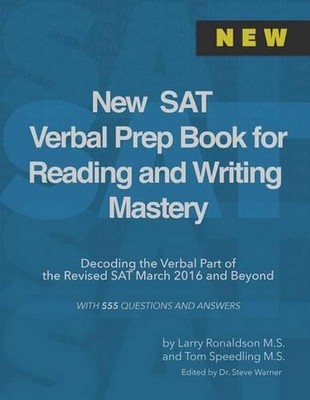 New SAT Verbal Prep Book for Reading and Writing Mastery: Decoding the Verbal Pa | eBay Australia