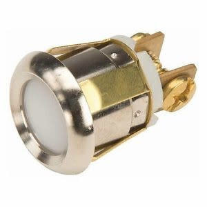 Edwards Signaling 692-W Recessed Center Push Button, Snap Fit, White | eBay