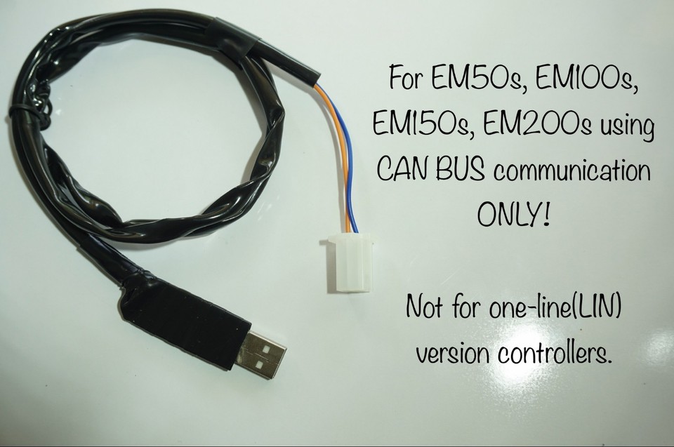VOTOL Controller Programming Debugging Data USB PC Wire Cable EV ...