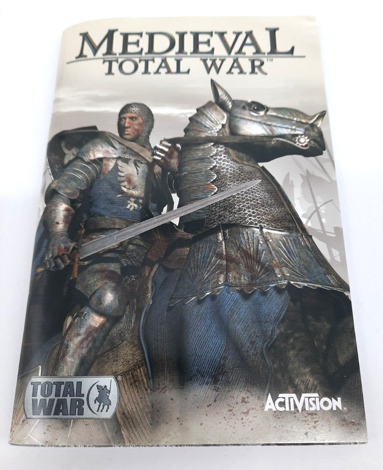 PC Game, Medieval Total War, 2002 Teen Video, Windows 98/ME/200/XP With ...
