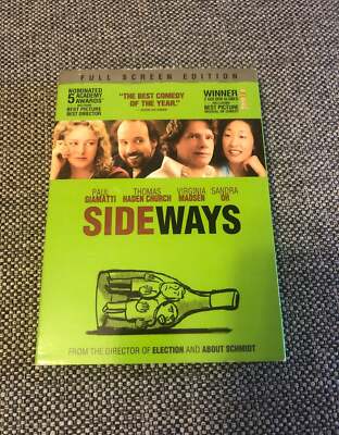 Sideways (DVD, 2004, Full Screen) Paul Giamatti 20th Century Fox ...
