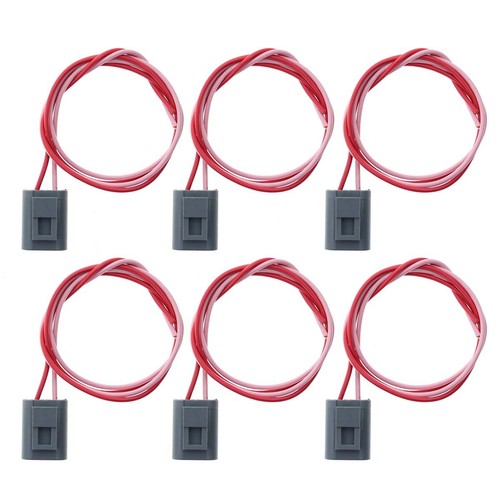 6 Pack CONNECTOR PIGTAIL HARNESS 2-Pin For Volvo speed sensor 3523813 ...