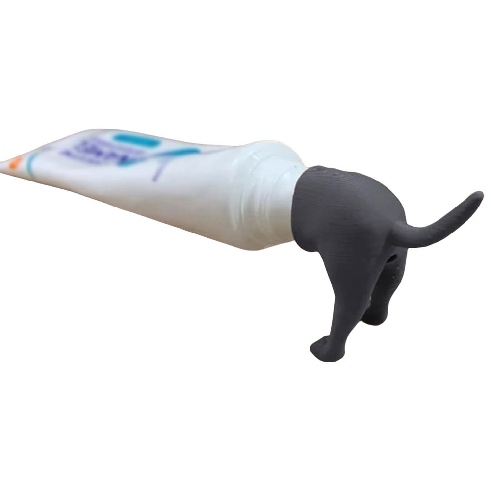 AU Dog Pooping Toothpaste Dispenser Funny Novelty Home Bathroom ...
