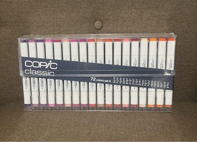 Copic Classic 72 Color Set A | eBay