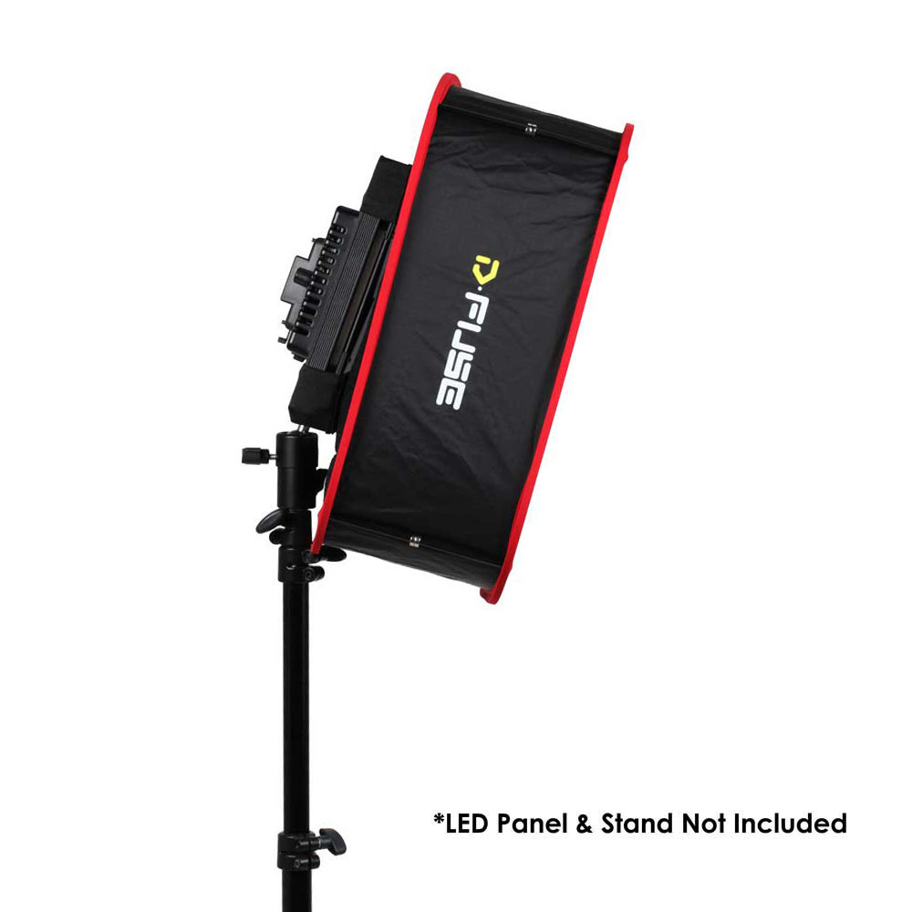 D-FUSE Instant Pop Up 1x1 LED Light Panel Softbox Collapsible Diffuser ...