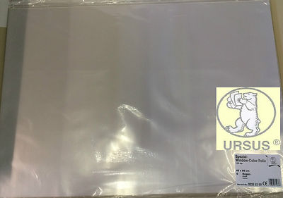 Ursus Spezial Folie Window Color 46 x 66 cm 5 Bögen 100 mµ | eBay.de