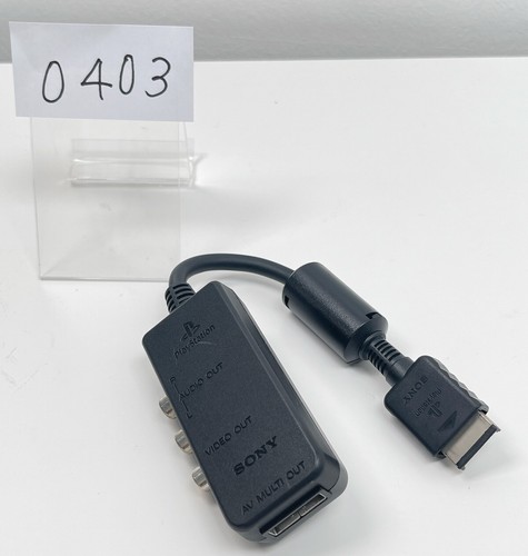 Official SONY RCA AV ADAPTOR SCPH-10080 for Playstation 2 PS2 PS1 from ...