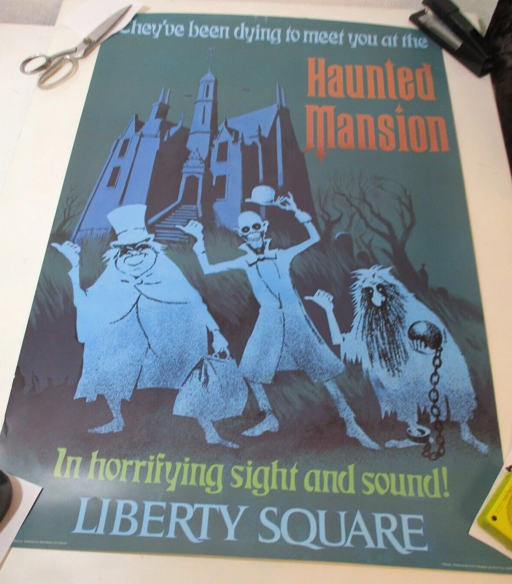 Haunted Mansion Liberty Square Poster