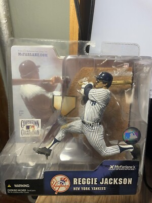 Reggie Jackson NY Yankees Mcfarlane Action Figure Cooperstown ...