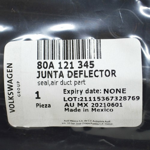 NEW AUDI Q5 RADIATOR CORE SUPPORT CENTER SEAL 80A121345AE OEM | eBay
