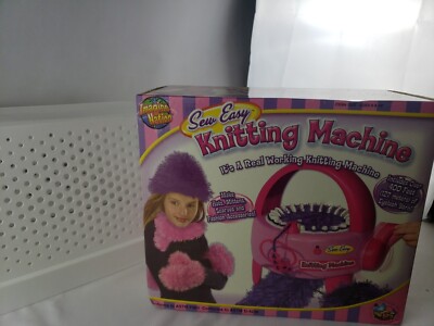 Sew Easy Knitting Machine, Imagine Nation, Working Knitting Machine New ...