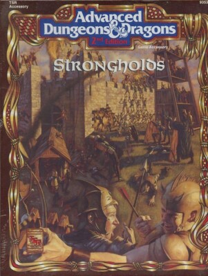 GR1 STRONGHOLDS SEALED Vintage AD&D D&D TSR Boxed Set Dungeons Dragons ...